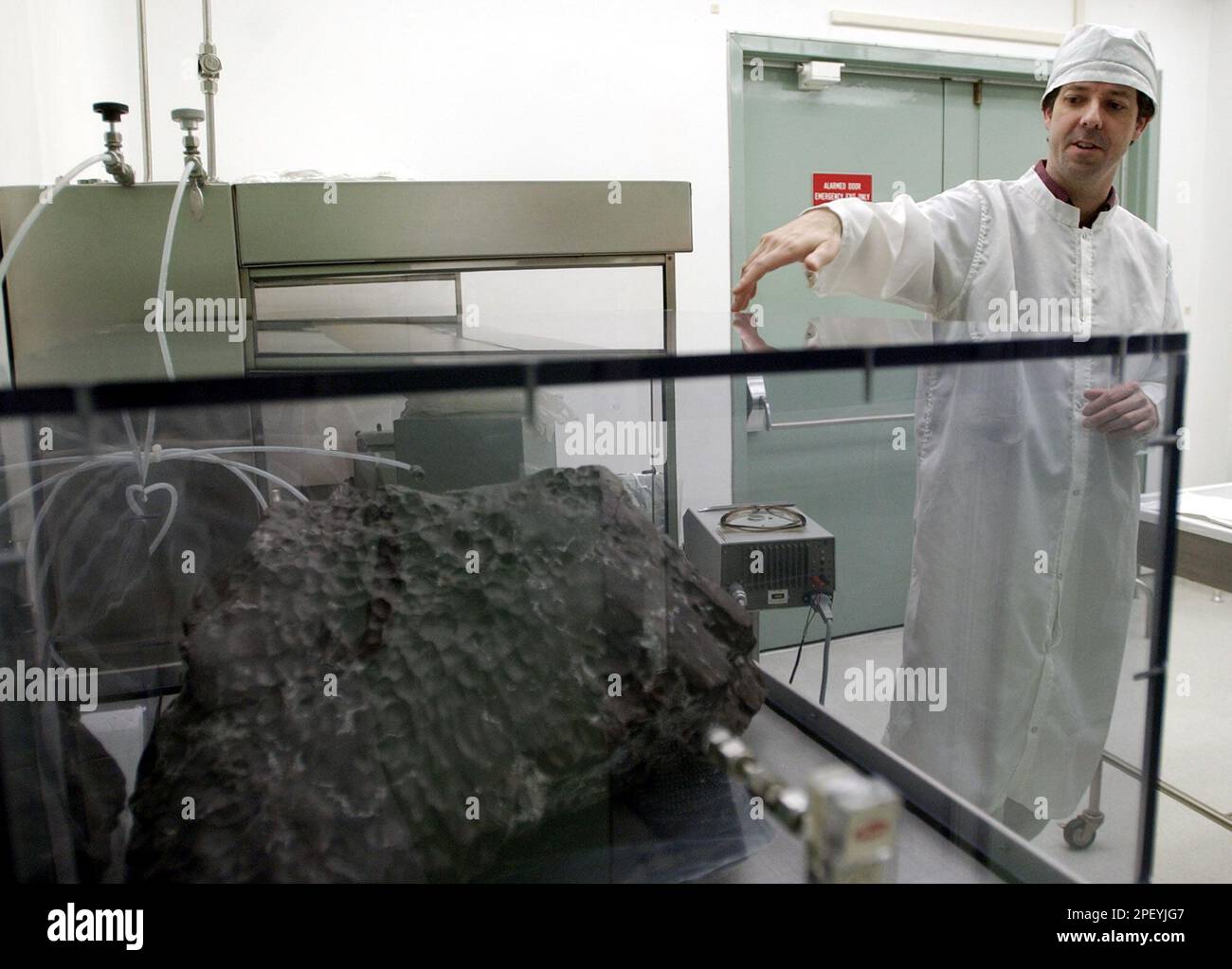 Kevin Righter, Antarctic meteorite curator at NASA's Johnson Space ...