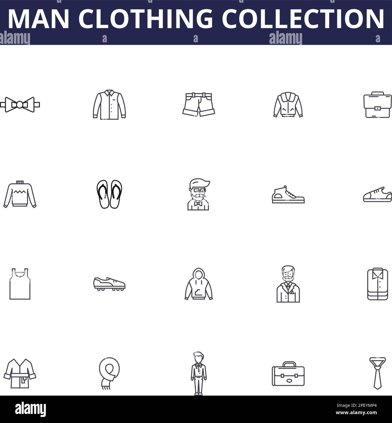 Suits and coats Stock Vector Images - Alamy