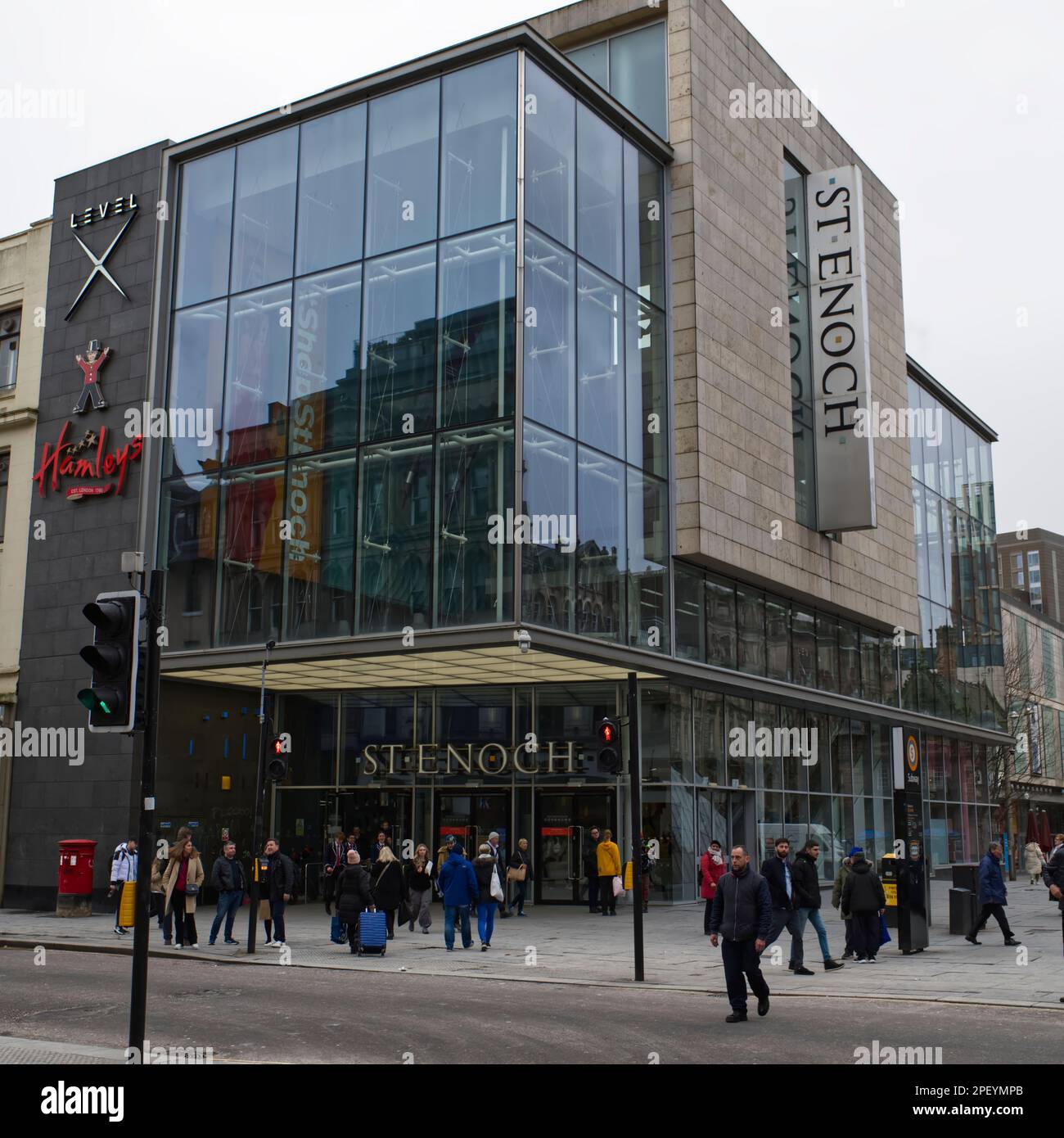 St Enoch Square shopping centre, Argyll Street, Glasgow,Scotland,UK ...