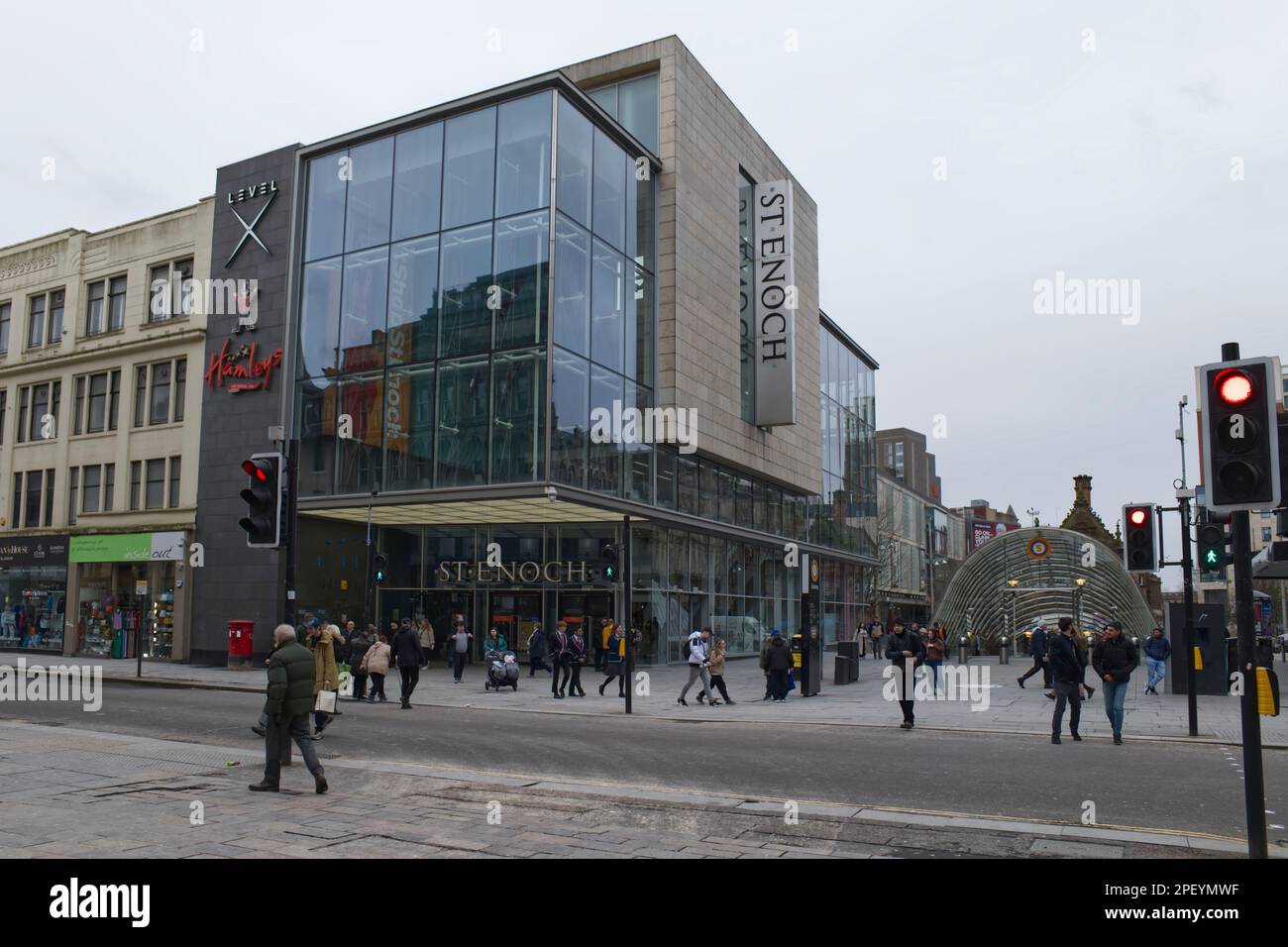 St Enoch Square shopping centre, Argyll Street, Glasgow,Scotland,UK ...