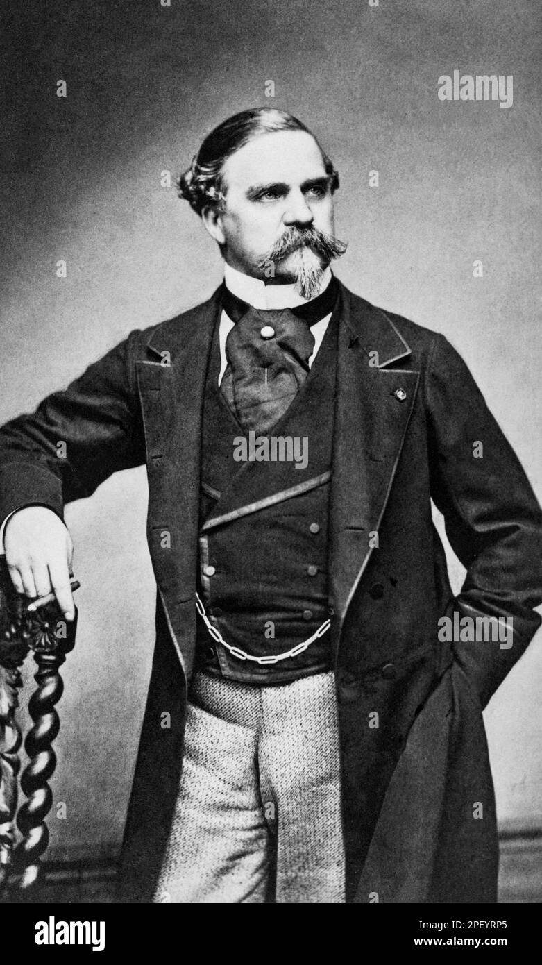 Portrait du Comte Emile, Félix Fleury (1815-1884), (général, aide camp ...