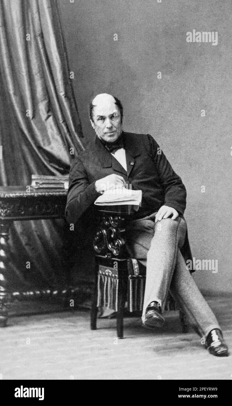 Portrait of Napoleon Joseph Hugues Maret, Duke of Bassano, (1803-1898 ...