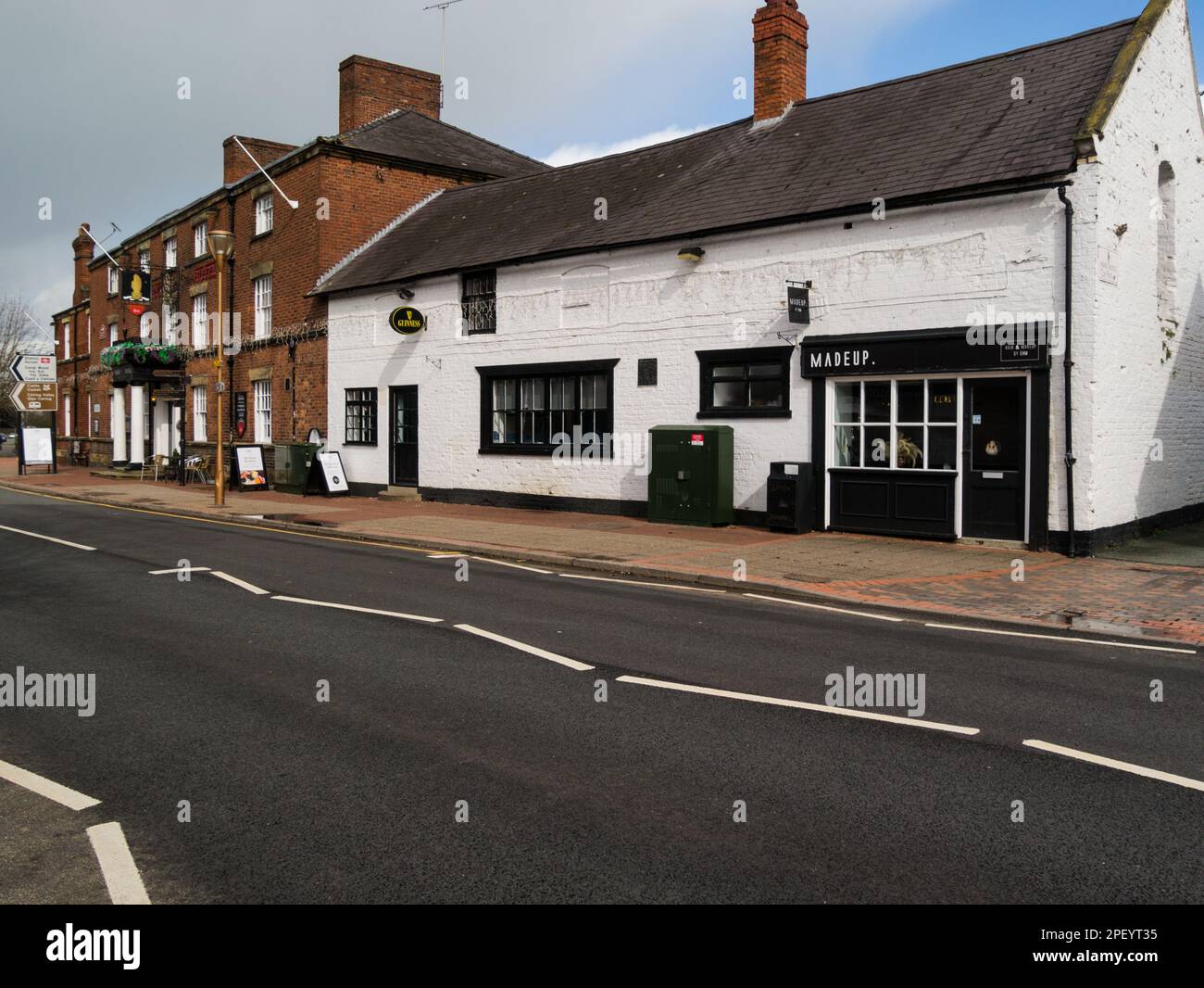 Chirk town centre hi-res stock photography and images - Alamy