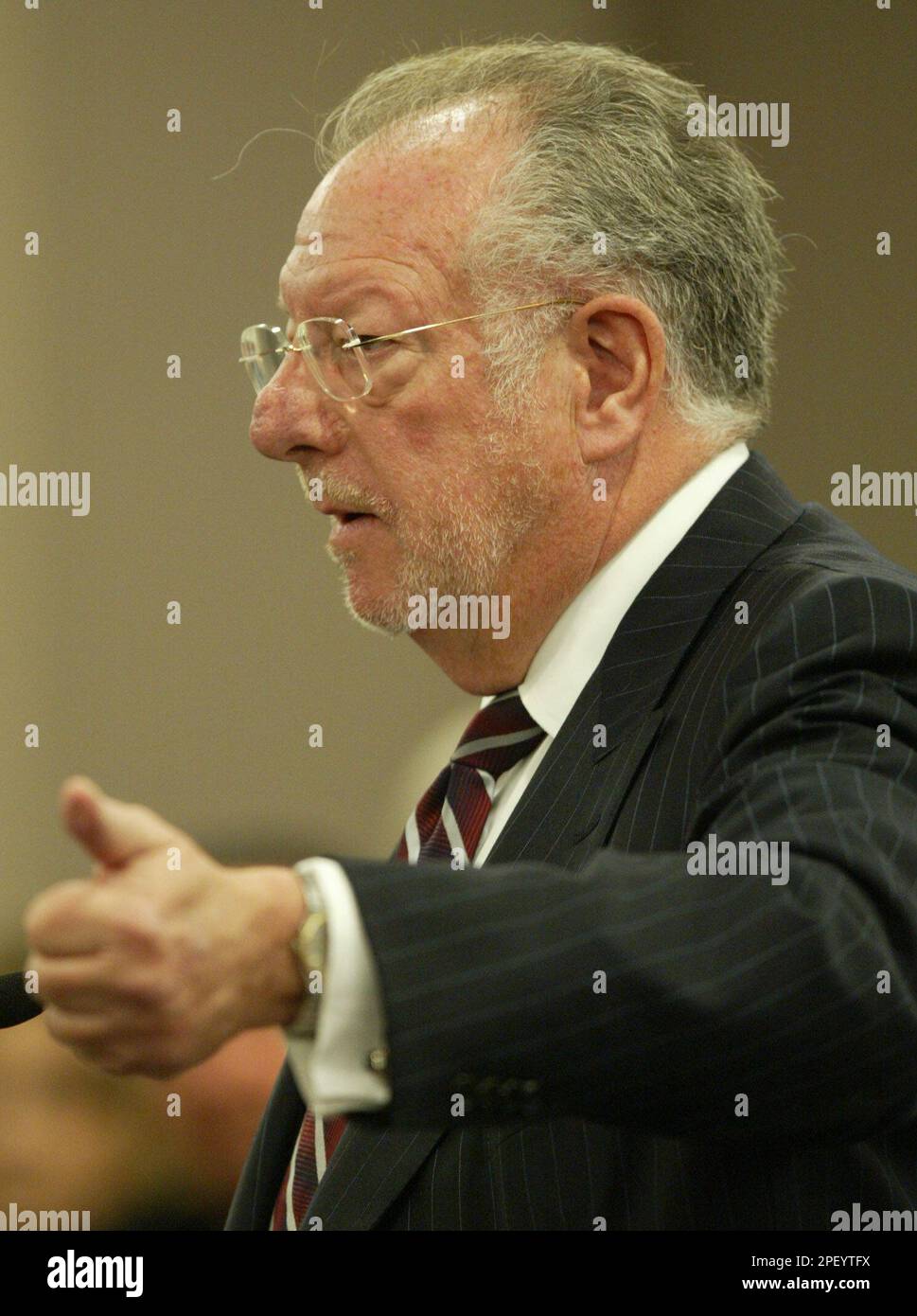 Las Vegas Mayor Oscar Goodman appears before the Nevada Commission on ...