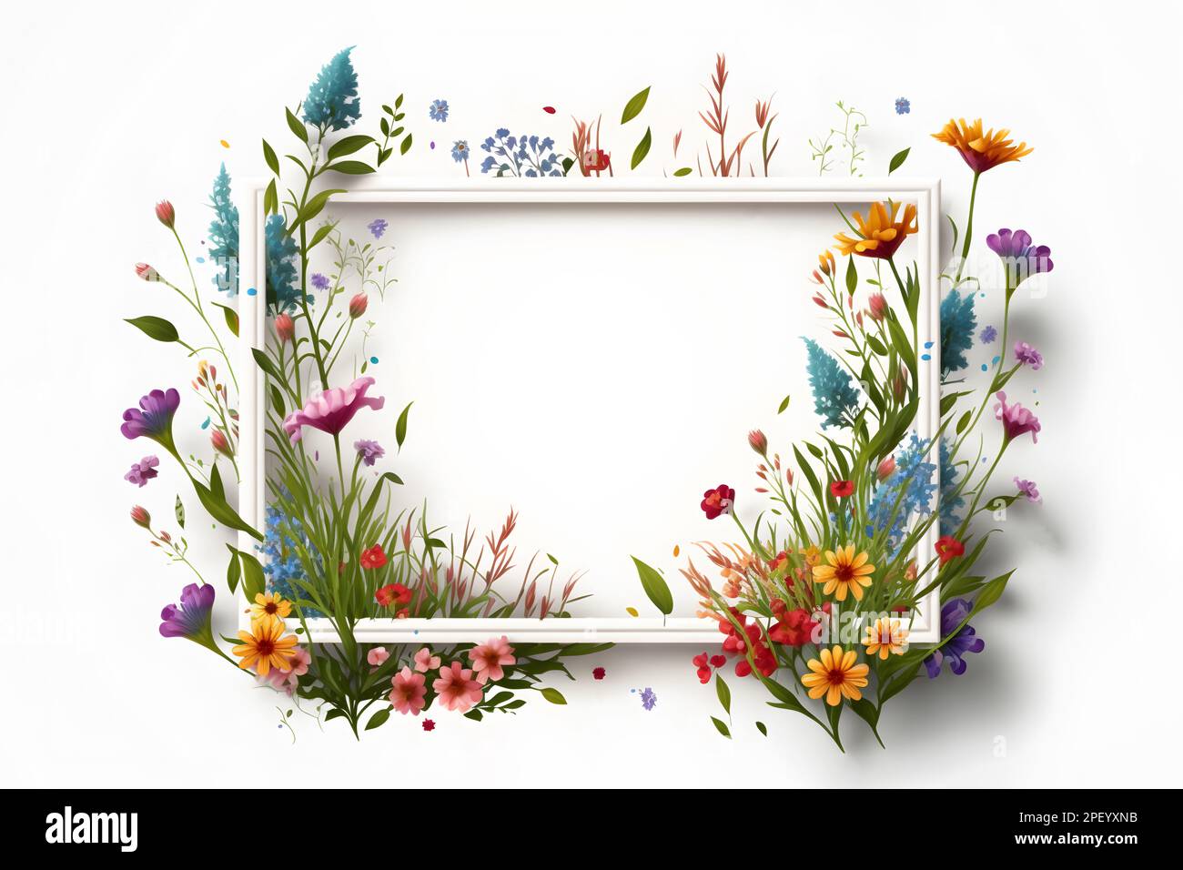 Floral Pattern Border Gif