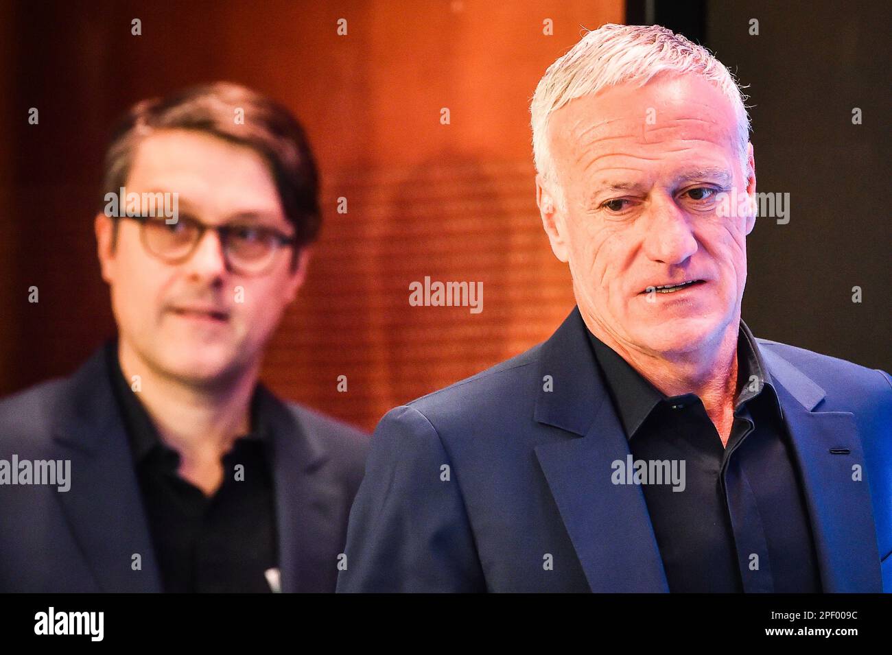 Paris, France. 16th Mar, 2023. Raphael RAYMOND press officer of France ...