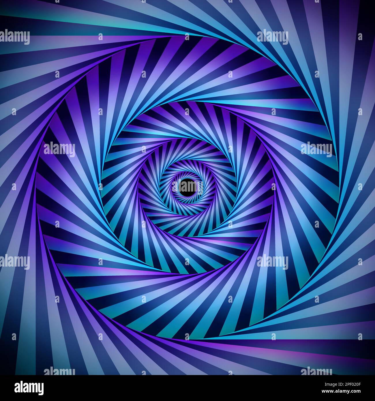 A realistic background with hypnotic spiral. High-impact element ...