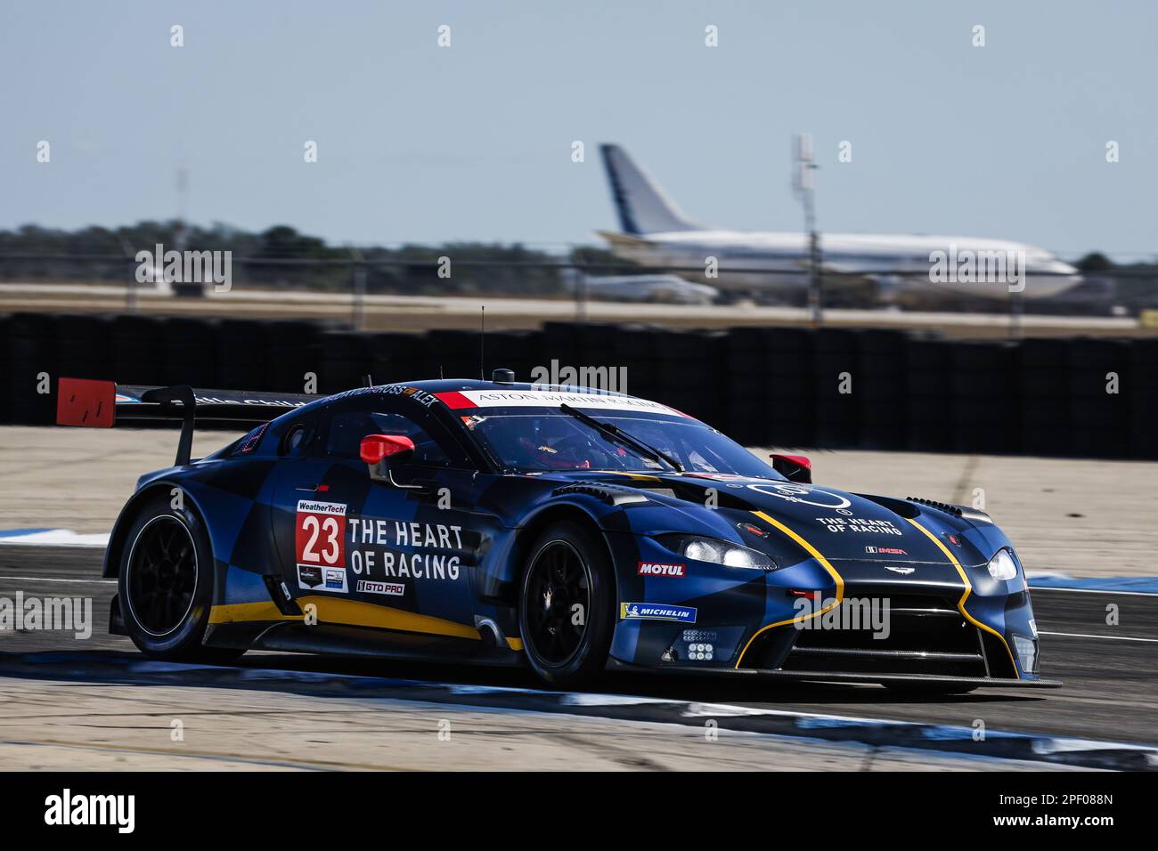 Sebring, Florida, USA - 16/03/2023, 23 GUNN Ross (gbr), RIBERAS Alex ...