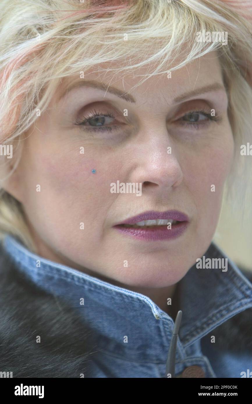 Deborah Harry poses for a photo in New York, April 8, 2004. (AP Photo ...