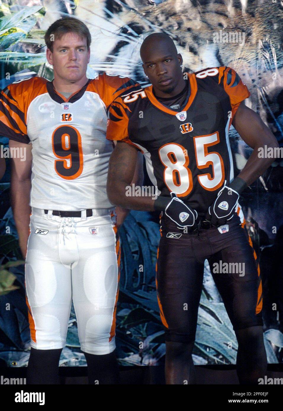 Cincinnati Bengals quarterback Carson Palmer, left, and wide receiver ...