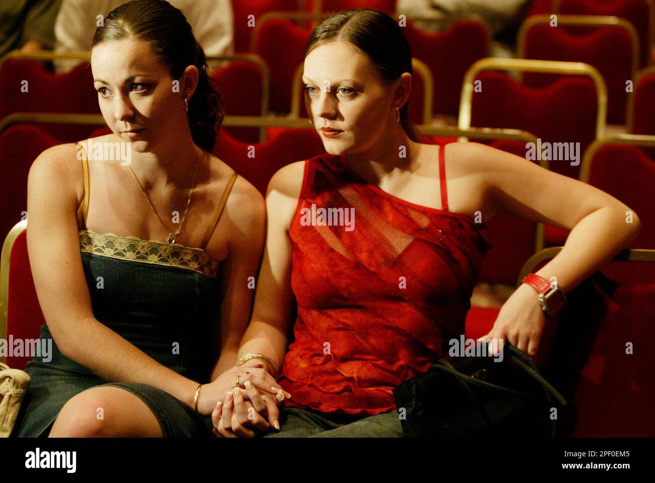 Adult film actresses Trinity Post, left, and her sister Trista Post ...