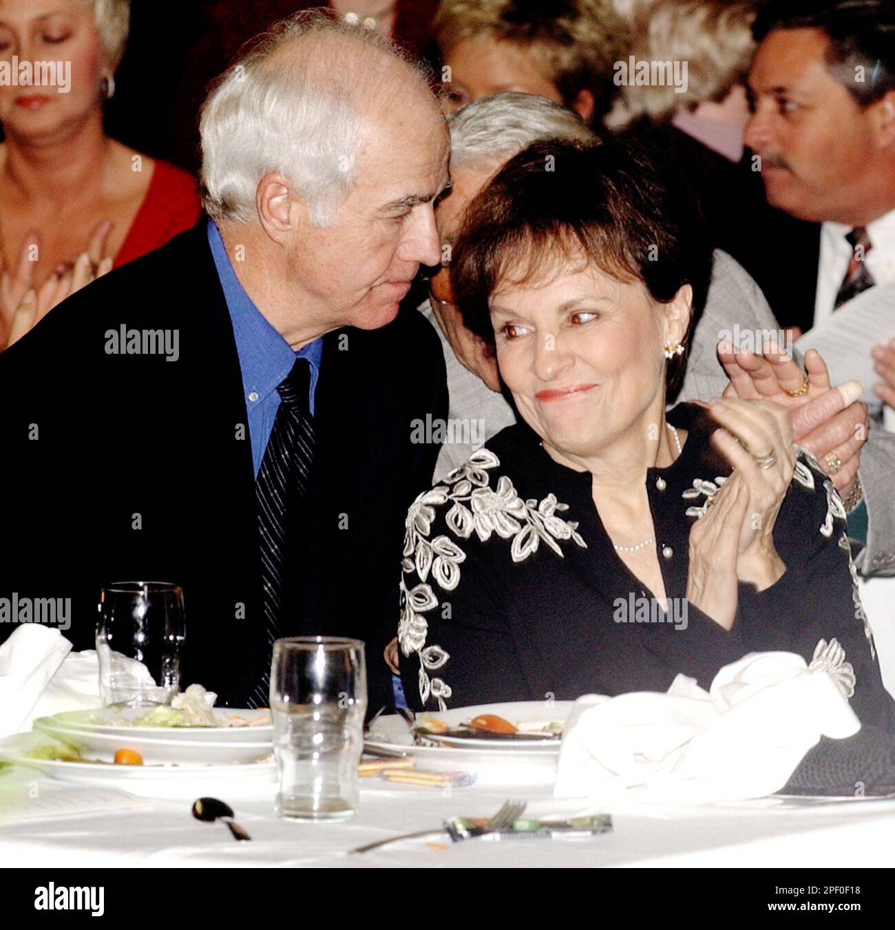 ** ADVANCE FOR WEEKEND OF APRIL 24-25 ** Bernice, right, and Wendell ...