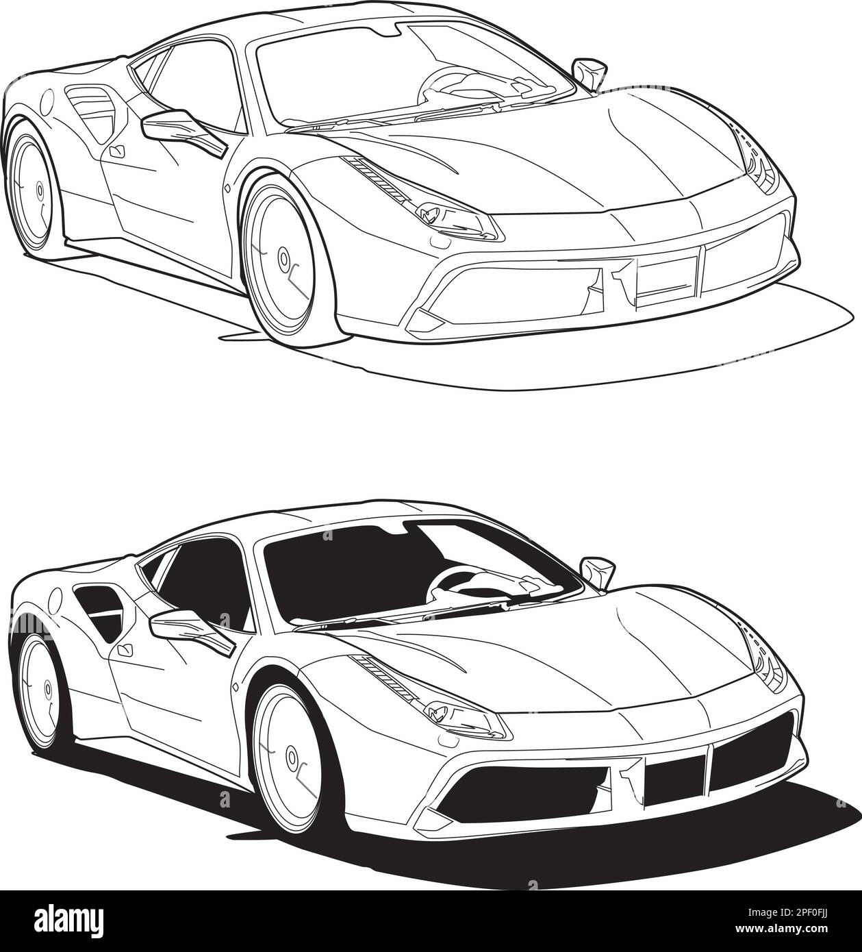 Automobile creation Stock Vector Images - Alamy