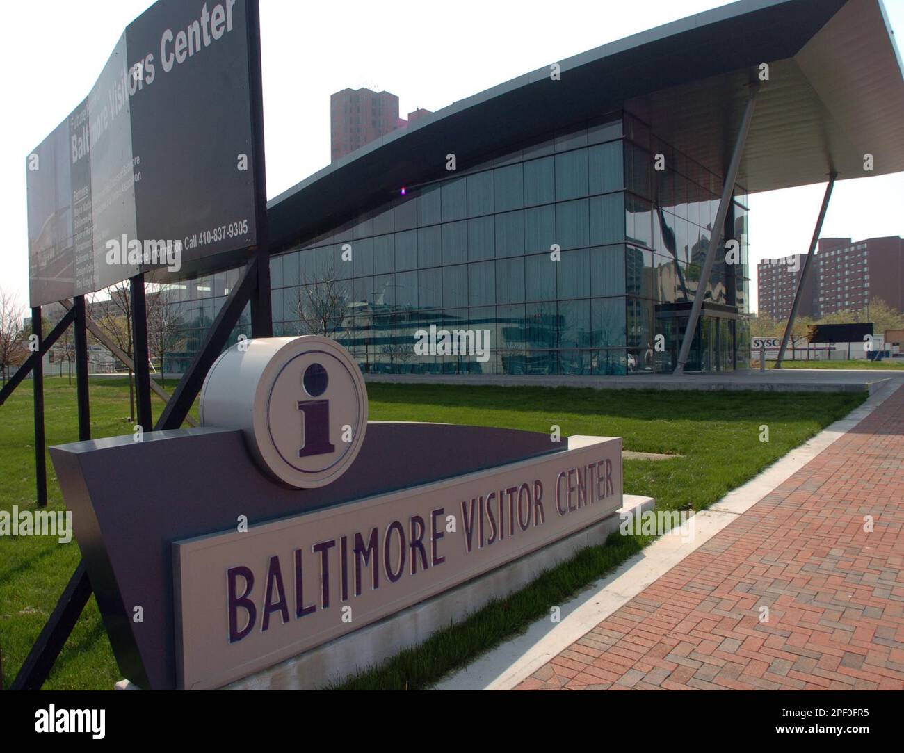 The Baltimore Visitor Center is shown Wednesday, April 21, 2004, in ...