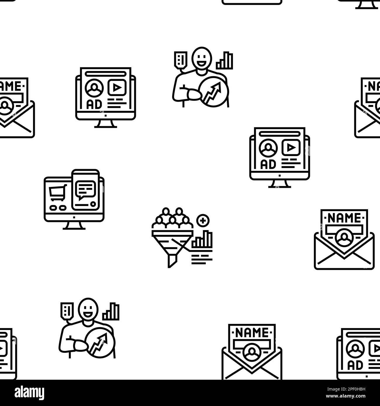 Lead generation analysis business Black and White Stock Photos & Images ...