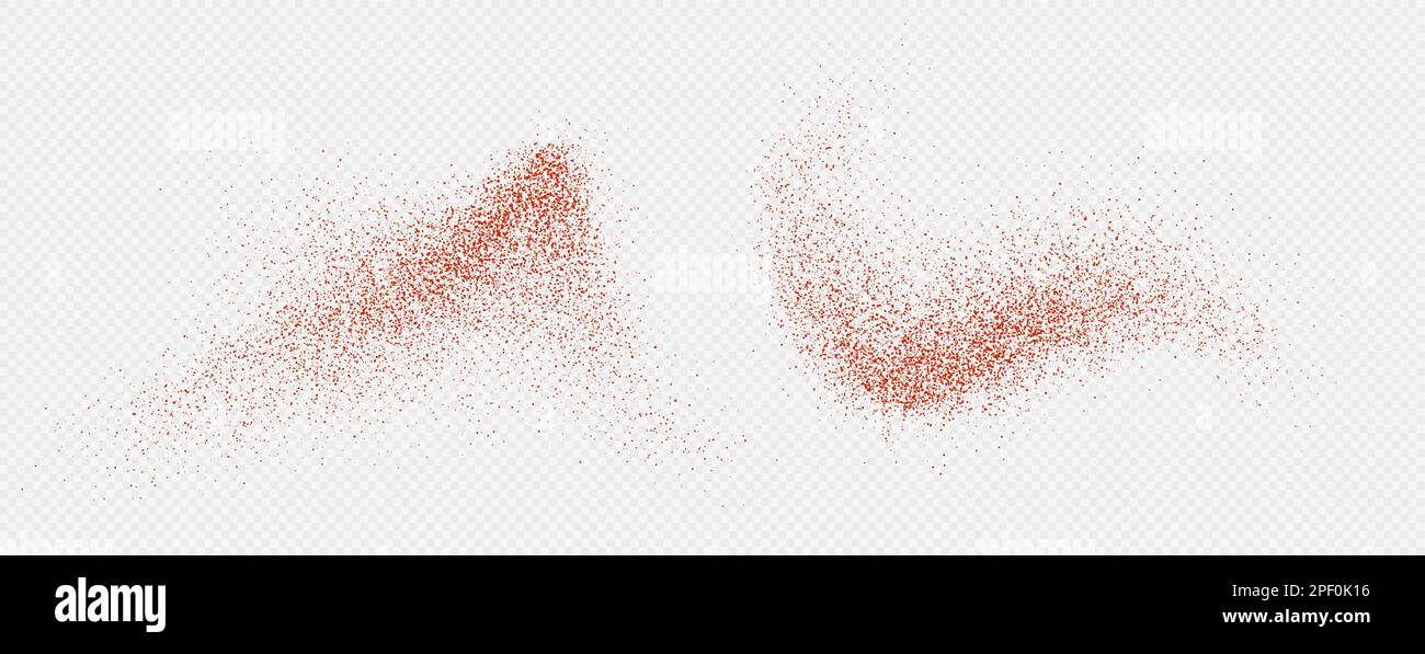 Chili powder splash, dried pepper explosion, flying spicy paprika burst ...