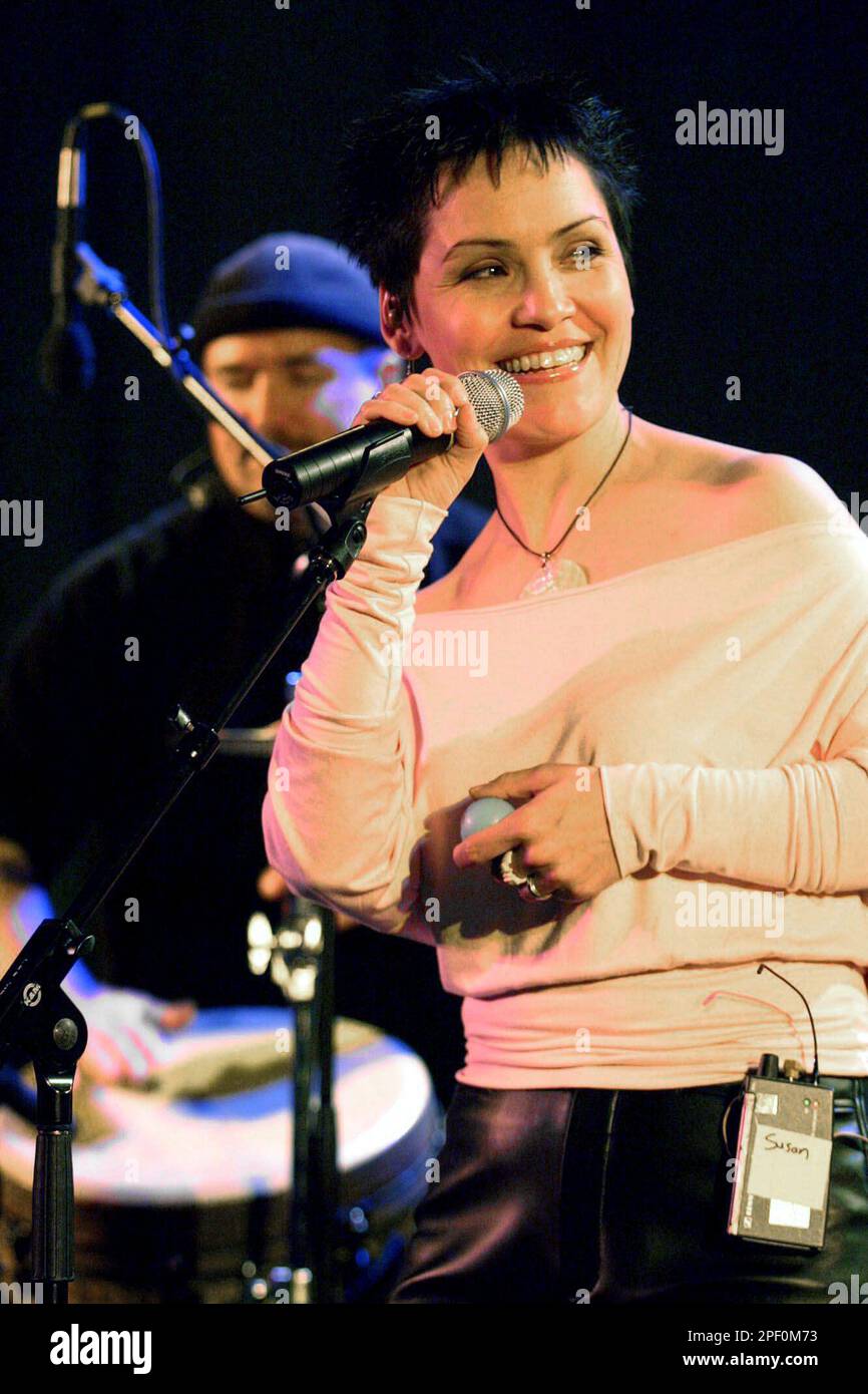 Inuit singer-songwriter Susan Aglukark performs during a celebration of ...