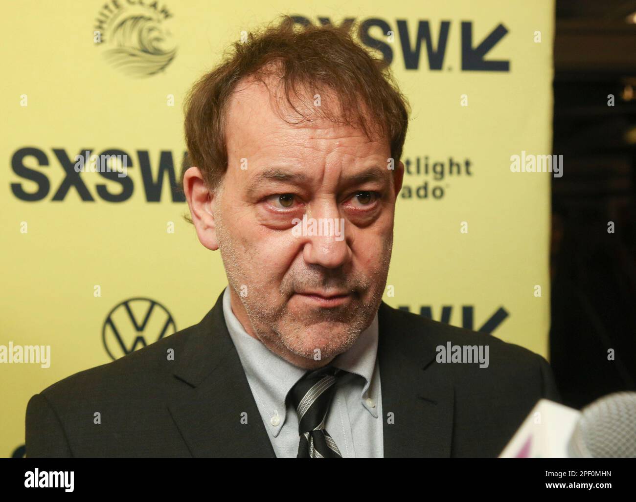 Sam Raimi arrives for the "Evil Dead Rise" world premiere during the ...
