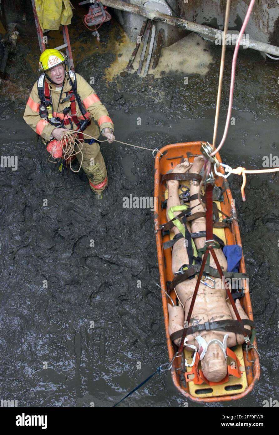 ** REMOVES REFERENCE TO ANNUAL EXERCISE ** A Seattle Fire Department ...