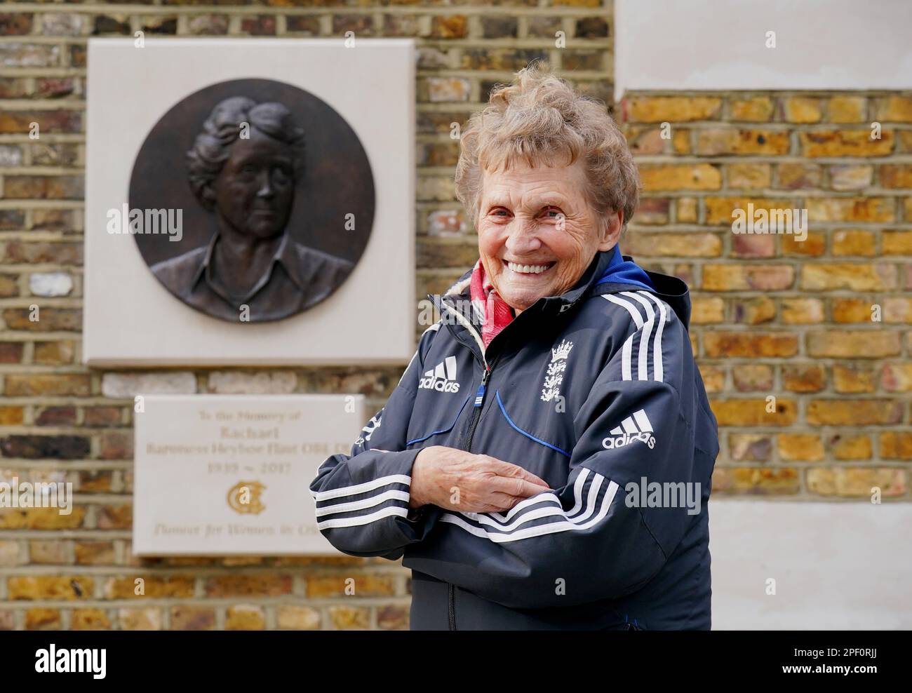 Former England cricketer, Enid Bakewell, at the Rachael Heyhoe Flint ...