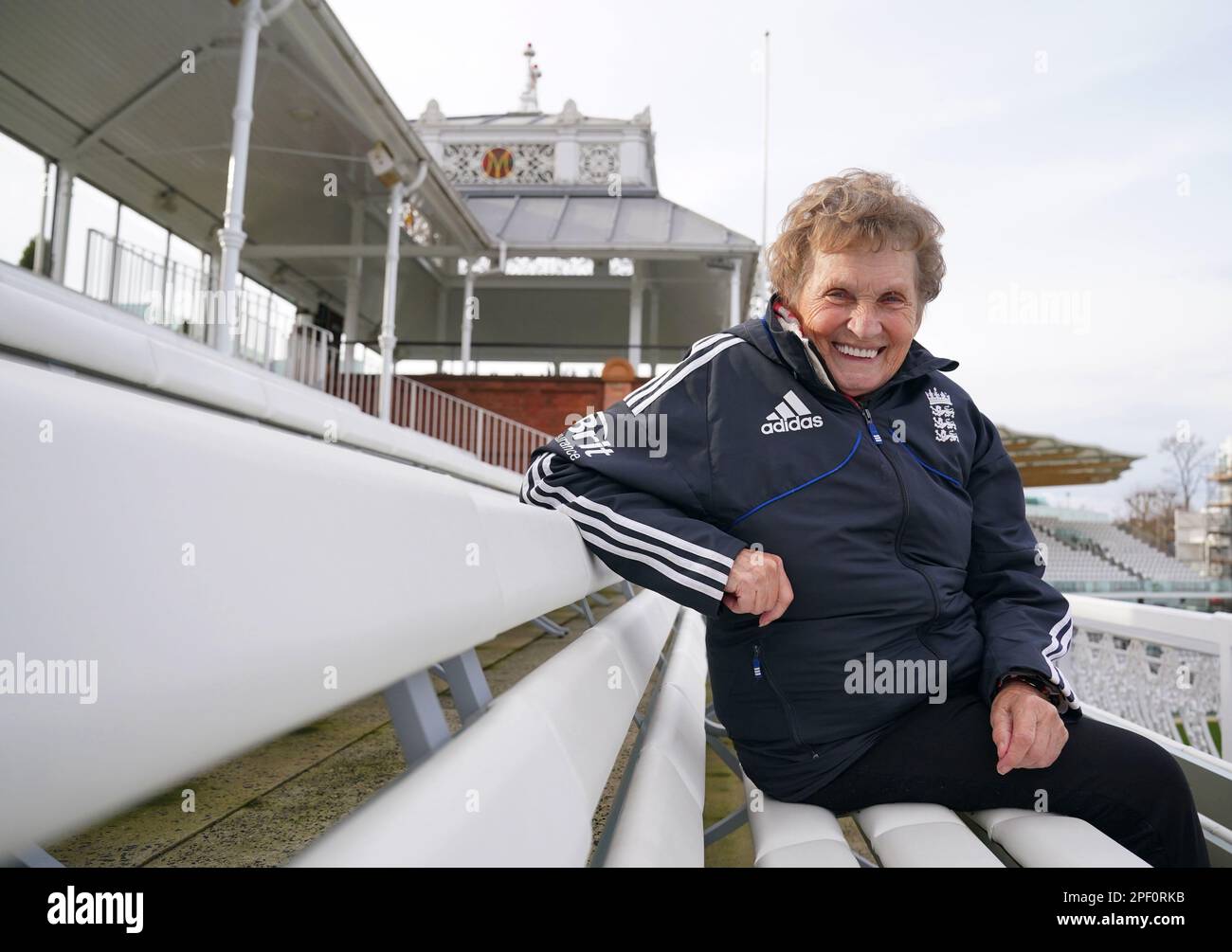 Former England cricketer, Enid Bakewell, pictured at Lord’s Cricket ...
