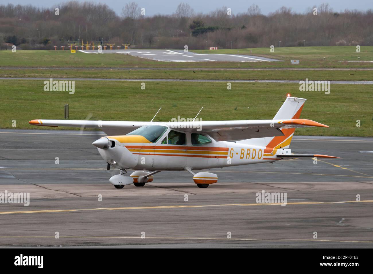 G-BRDO Cessna 177B Cardinal Gloucester Staverton Airport EGBJ 16/03 ...