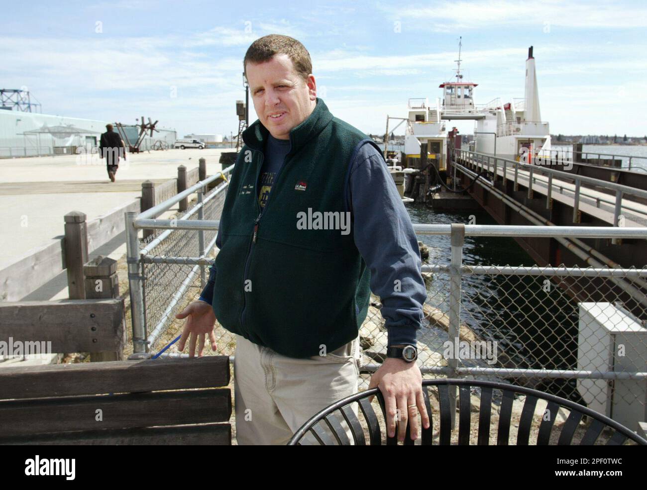 John Tracy, 39, a ferry captain in Portland, Maine, said continued U.S ...