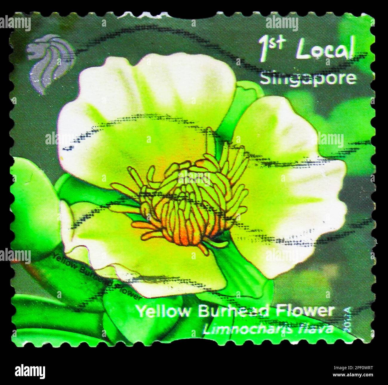 MOSCOW, RUSSIA - FEBRUARY 17, 2023: Postage stamp printed in Singapore ...