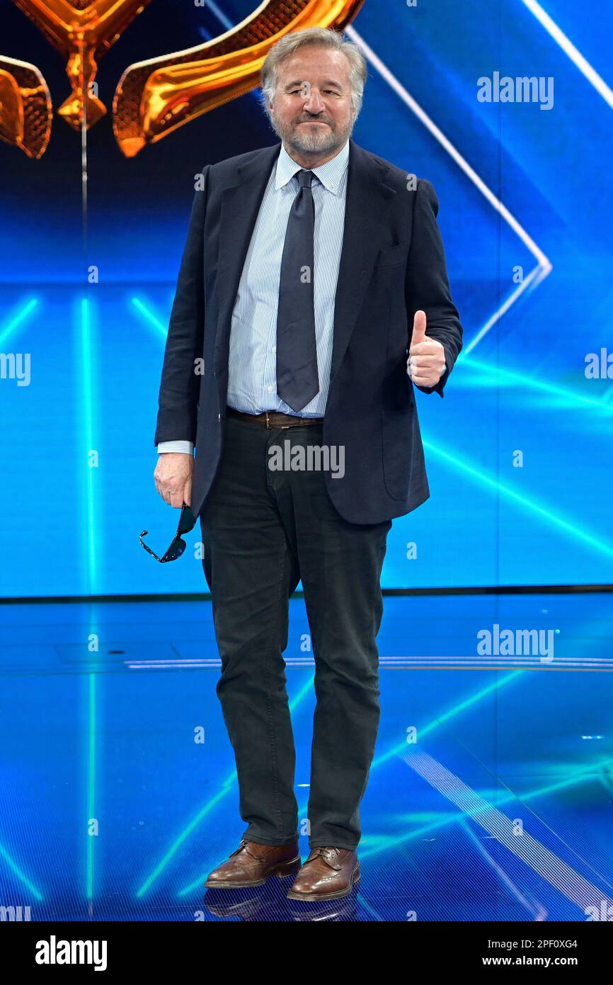 Rome, Italy. 16th Mar, 2023. Christian De Sica attends the photocall of ...
