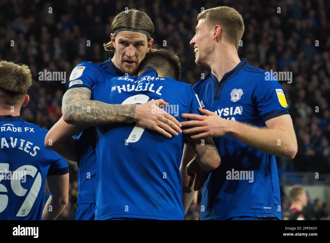Cardiff City Stadium, Cardiff, South Wales, United Kingdom. FEBRUARY ...