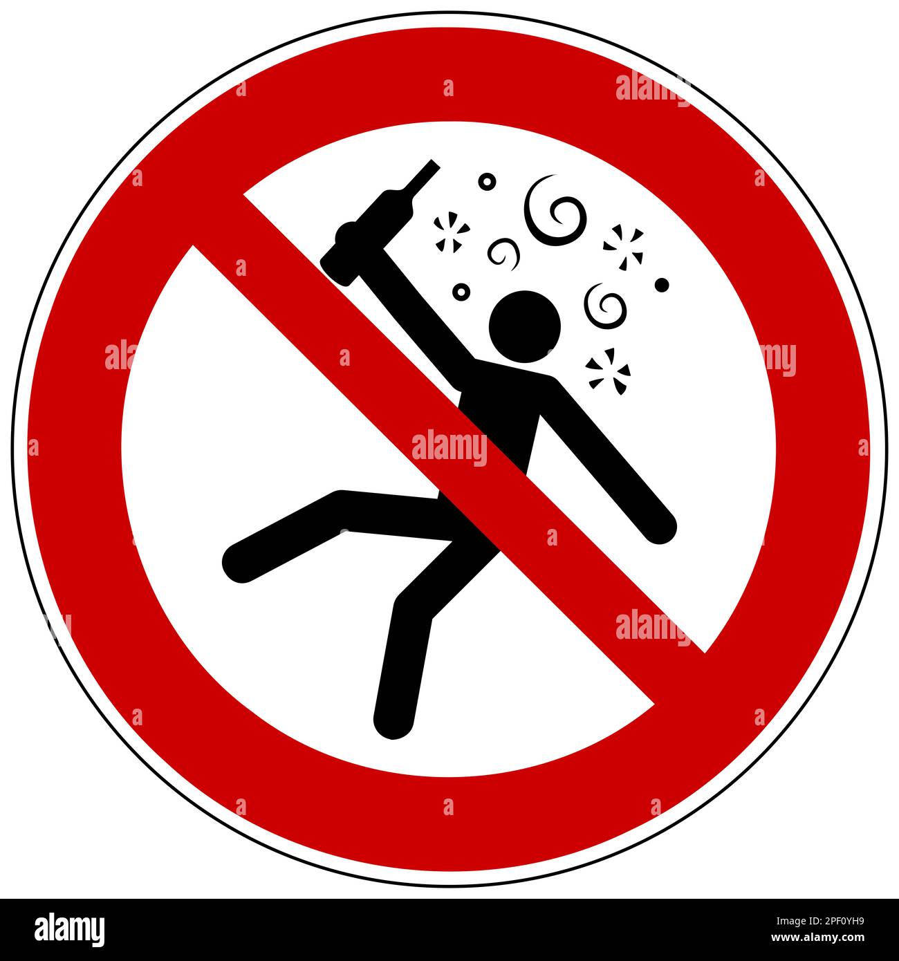 No people in sign hi-res stock photography and images - Alamy