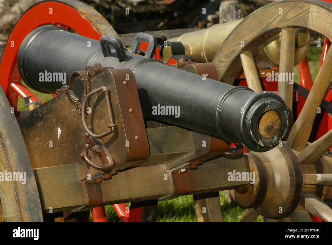 ** ADVANCE FOR WEEKEND OF APRIL 10-11 ** A replica six-pound gun made ...