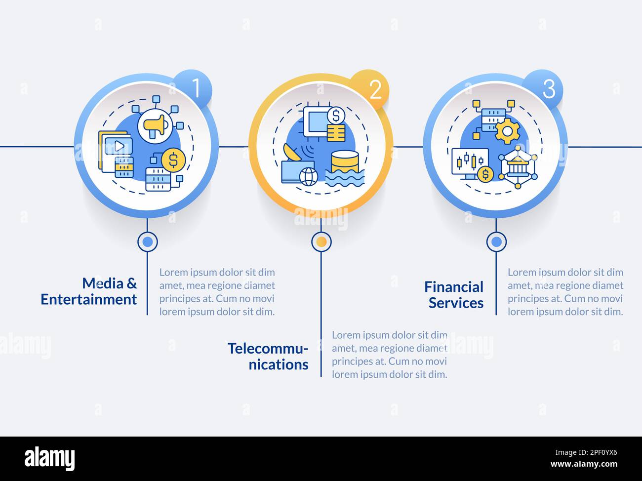 Data Lake Use Cases Circle Infographic Template Stock Vector Image And Art Alamy