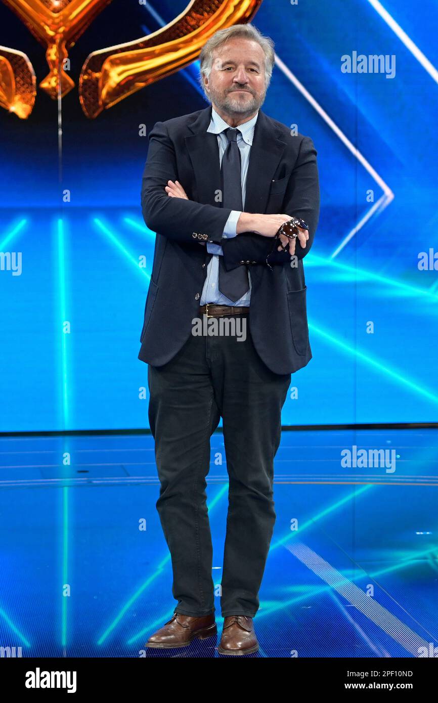 Rome, Italy. 16th Mar, 2023. Christian De Sica attends the photocall of ...