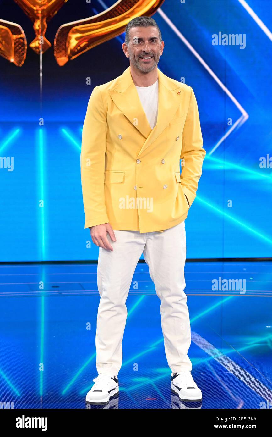 Rome, Italy. 16th Mar, 2023. Simone Di Pasquale attends the photocall of Rai program "Il ...