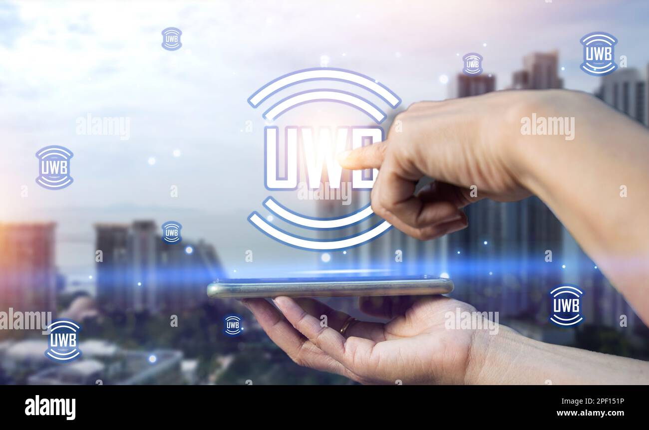 Ultra-wideband UWB is a short-range radio communication technology on ...