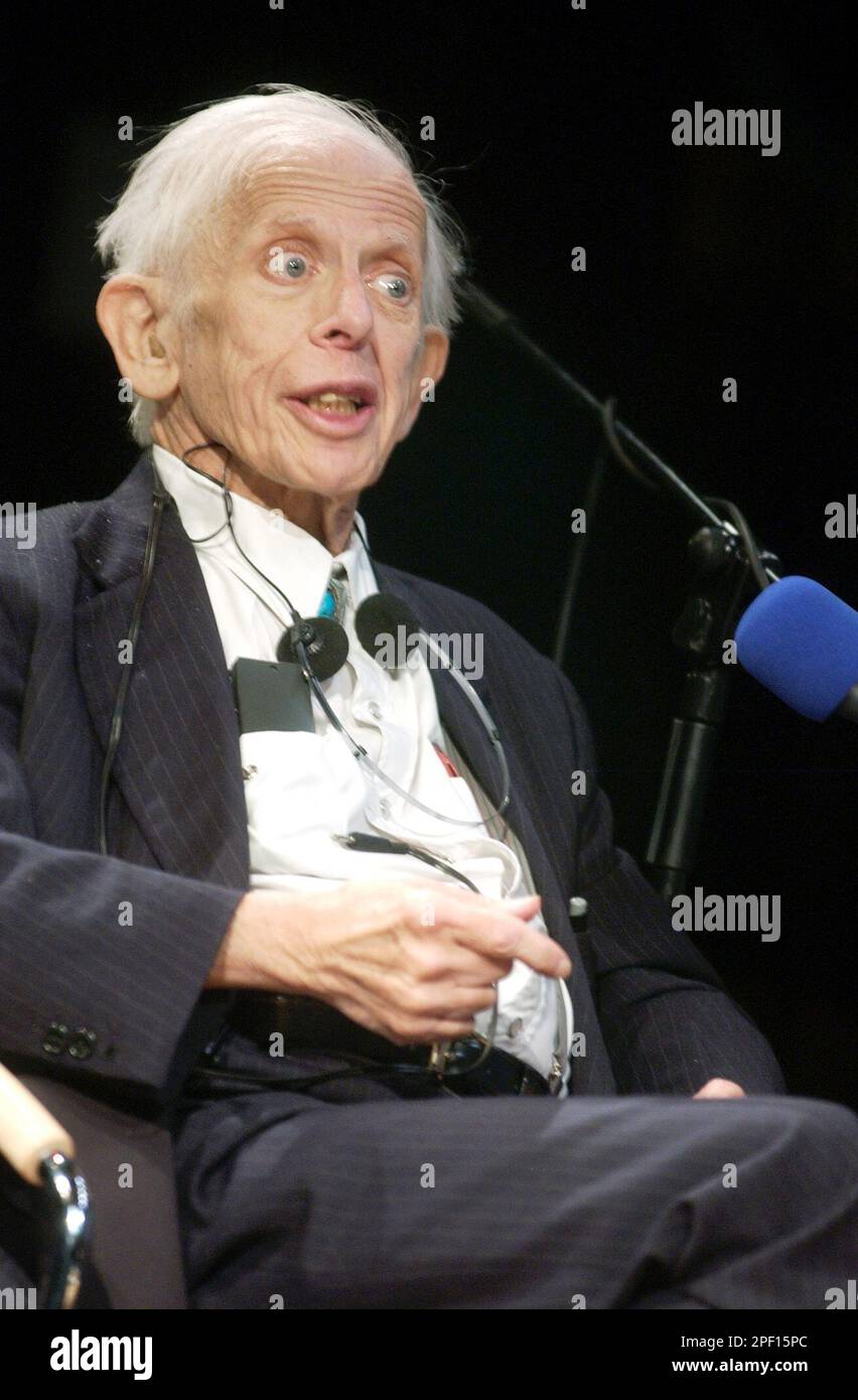 American journalist and author Alan Levy attends the Prague Writers ...