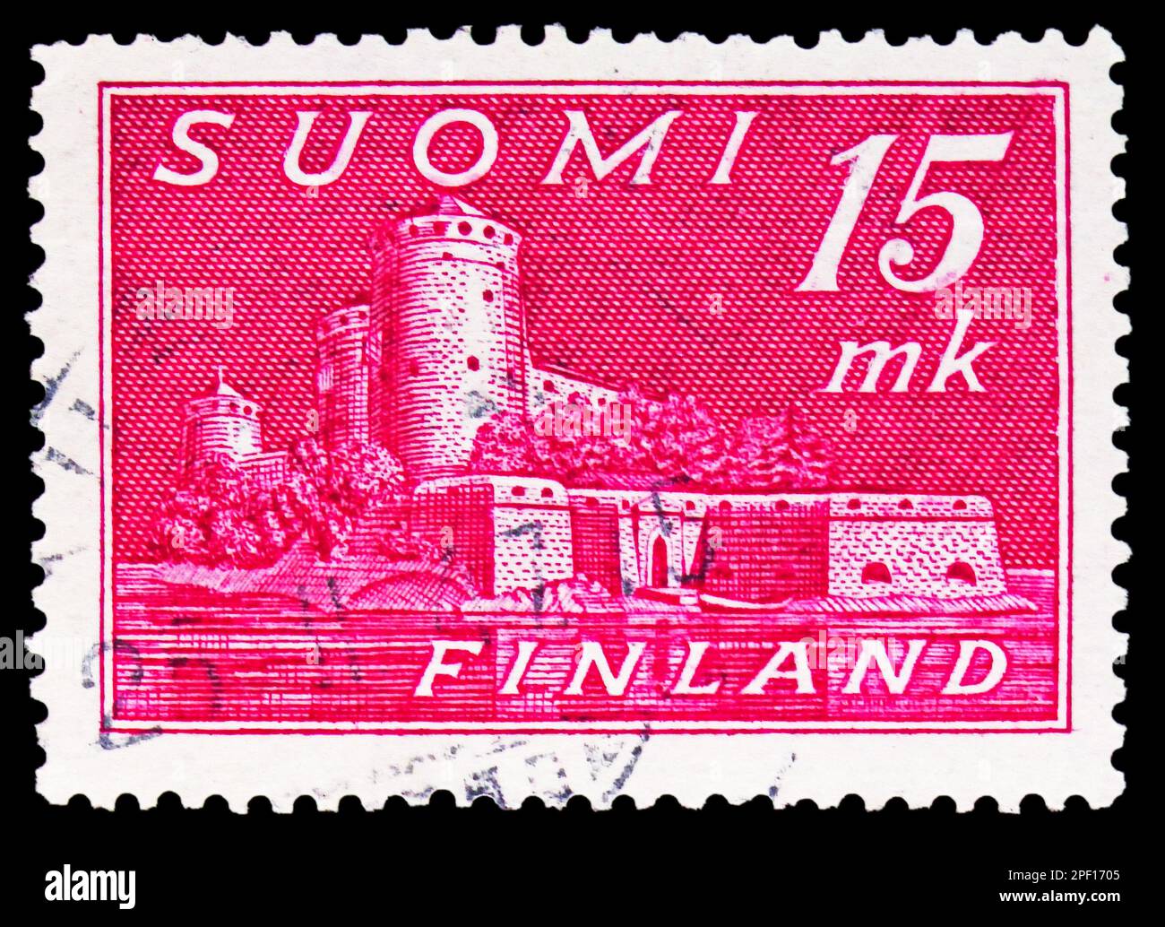 MOSCOW, RUSSIA - FEBRUARY 17, 2023: Postage stamp printed in Finland ...