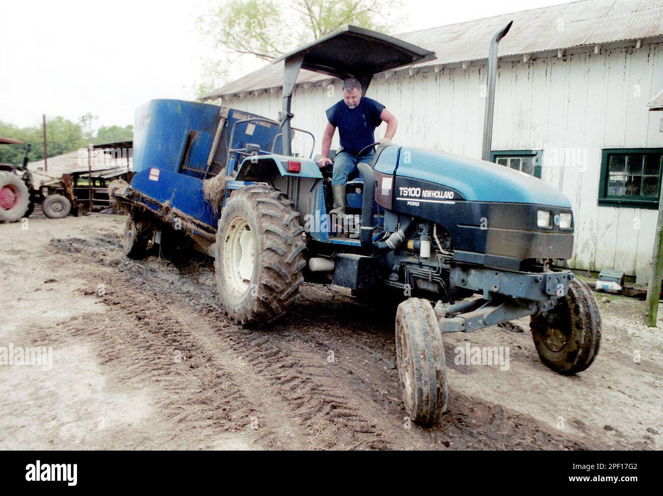 Jay Ernst, owner and operator of the Ernst & Sons Family Dairy Farm in ...
