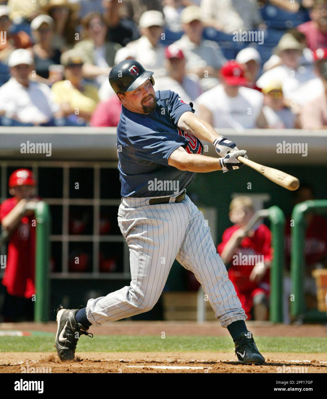 Minnesota Twins' Matt LeCroy hits a second inning solo homer off ...