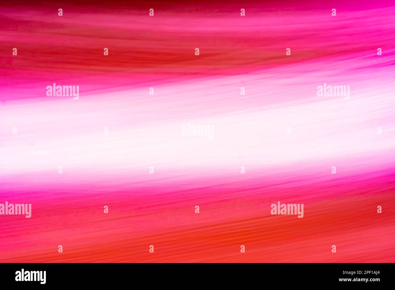 Abstract background banner with red and pink diagonal stripes and light ...