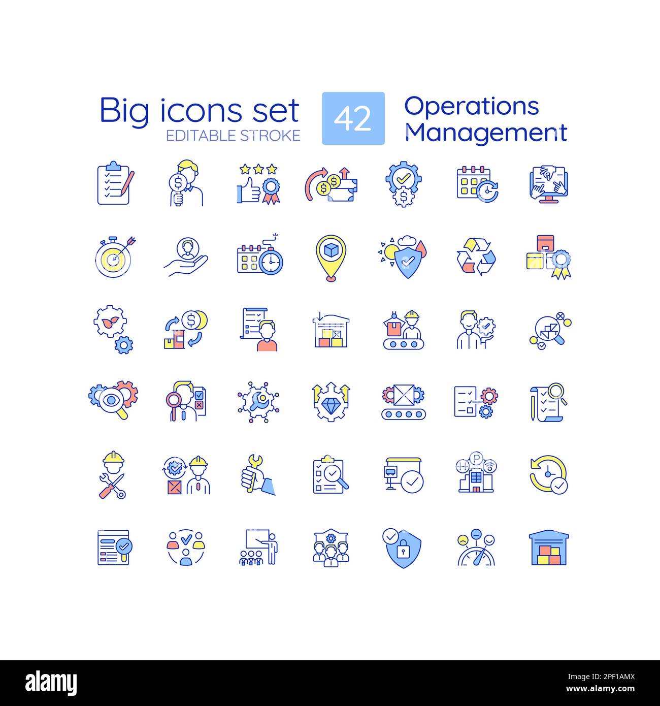 Operation management RGB color icons set Stock Vector Image & Art - Alamy Operation management RGB color icons set Stock Vector Image & Art - Alamy
