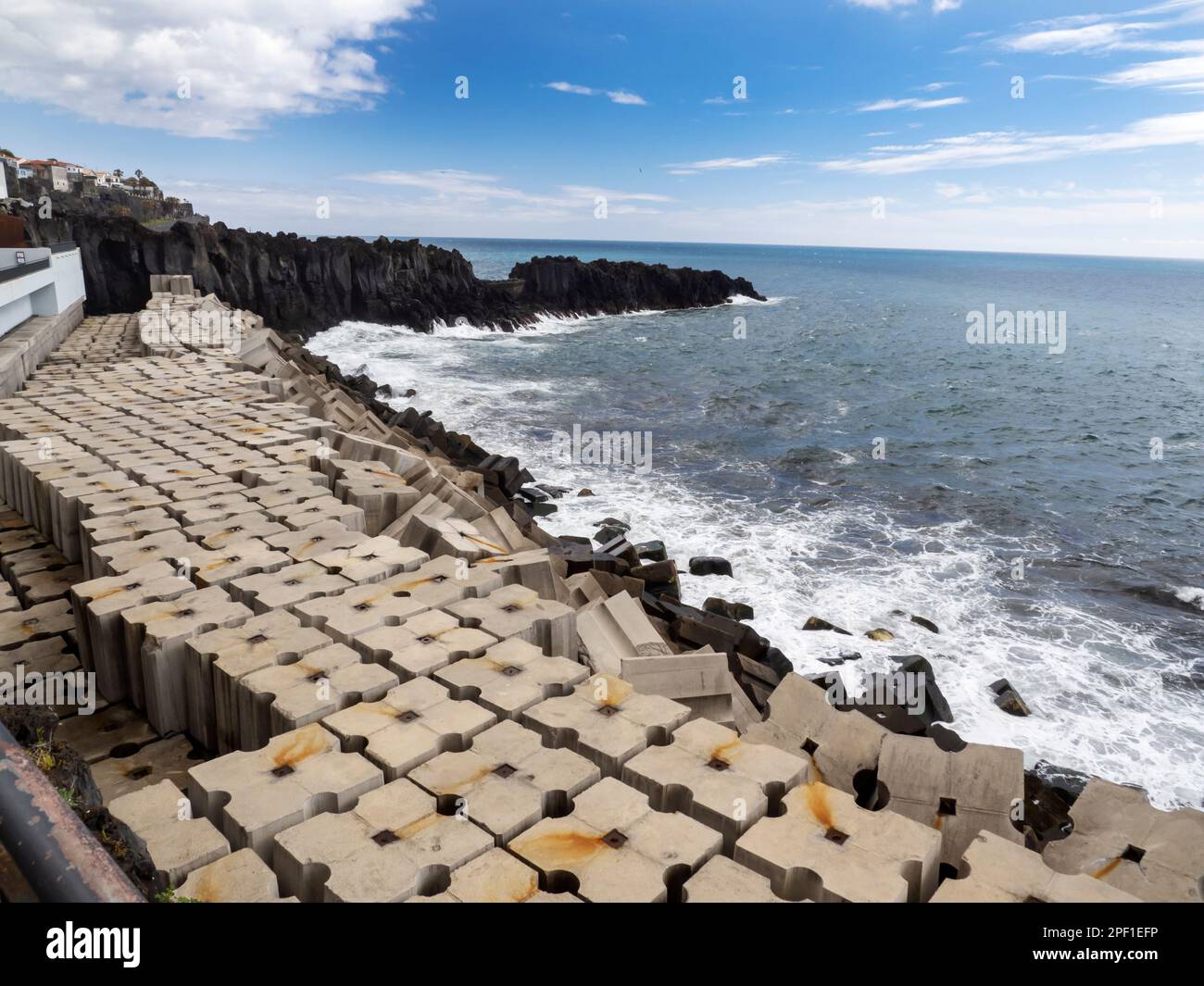 Reinforced concrete erosion hi-res stock photography and images - Alamy