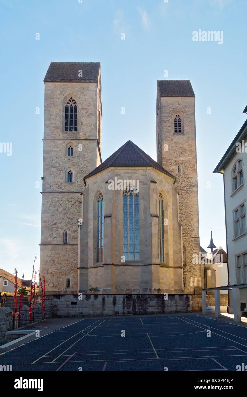 Castle in Rapperswil-Jona, Lake Zurich, Switzerland Stock Photo - Alamy