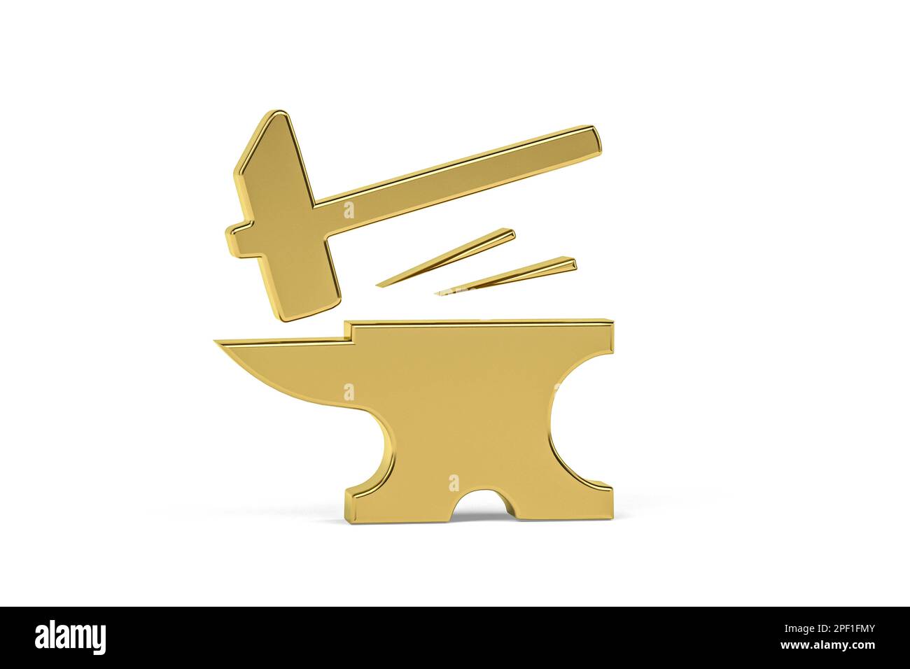 Golden anvil hi-res stock photography and images - Alamy