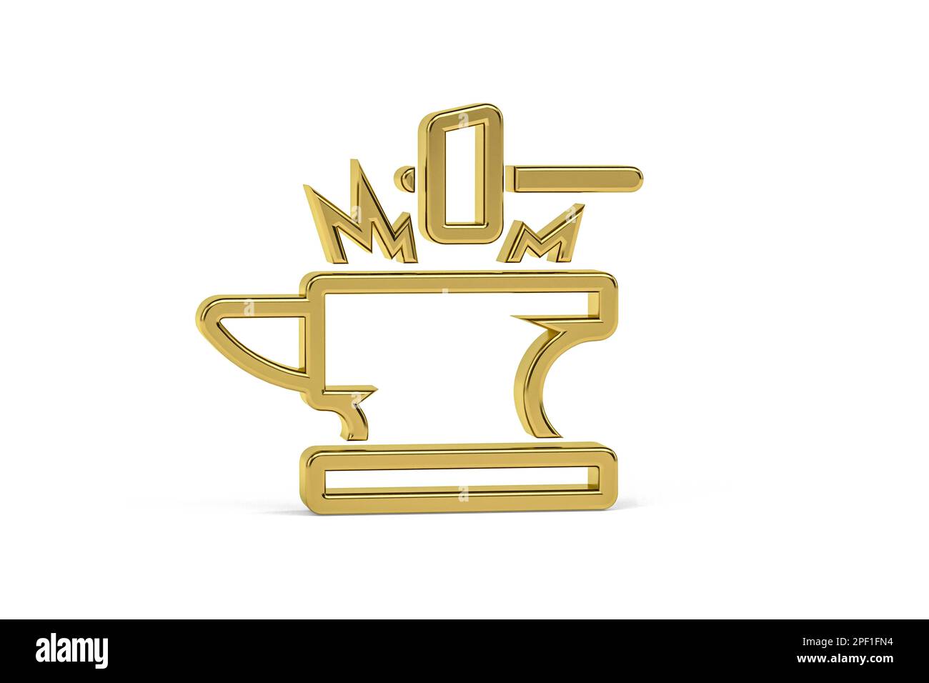 Golden anvil hi-res stock photography and images - Alamy