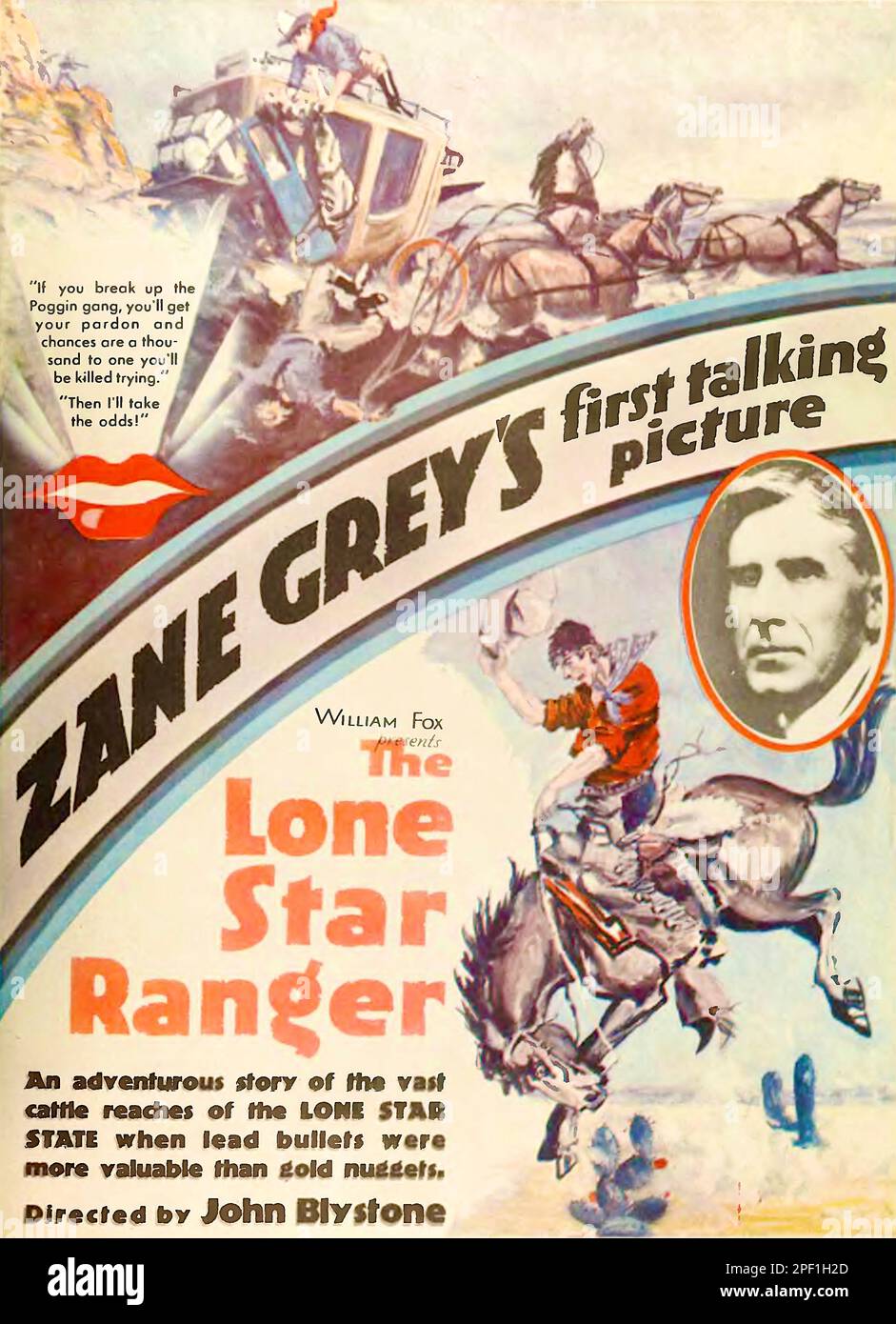 The Lone Star Ranger - Zane Grey's first talking picture - 1929 - The ...
