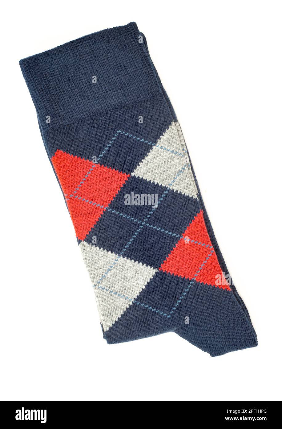Formal folded classic men socks isolated on white background Stock ...