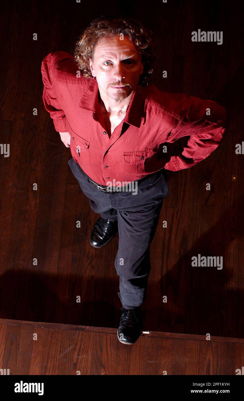 Actor Brent Carver, who plays the role of Edgar in the Lincoln Center ...