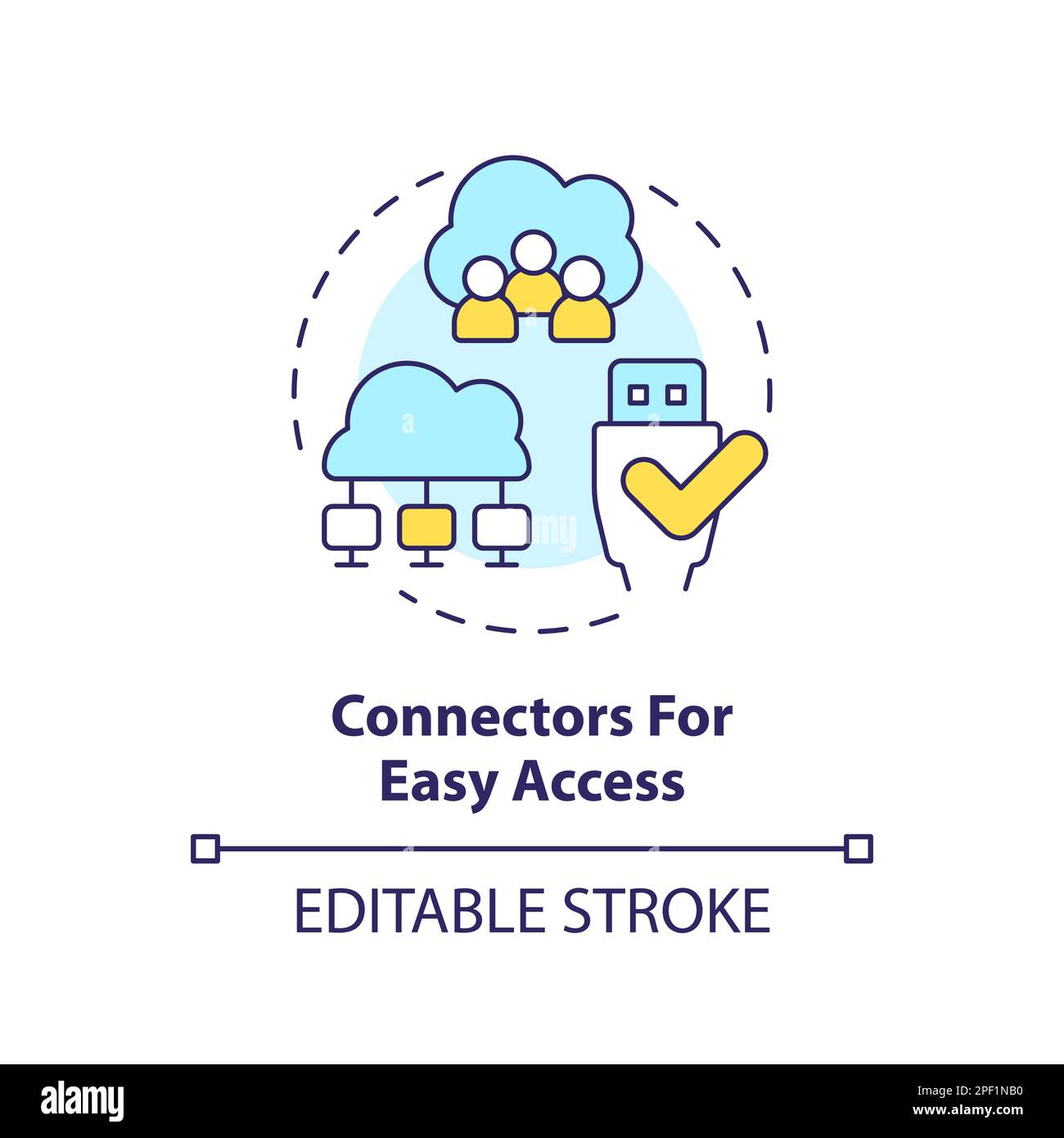Connectors, abstract Stock Vector Images - Alamy